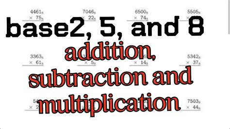 Class 8 Unit 3 Exercise 3 2 Question 1 Number System Youtube