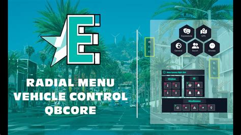 Fivem Script / Radial Menu + Vehicle Control QBCORE V4 / New - YouTube