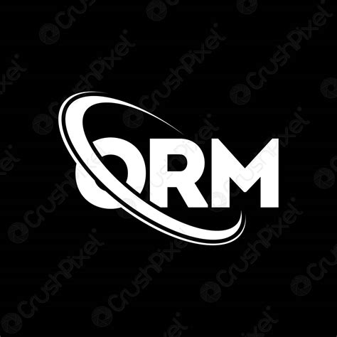 Orm Logo Orm Letter Orm Letter Logo Design Initials Orm Stock