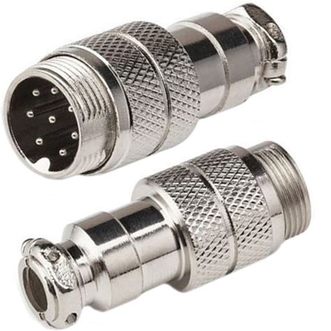 8 Pin In Line Microphone Socket Unicom Radio