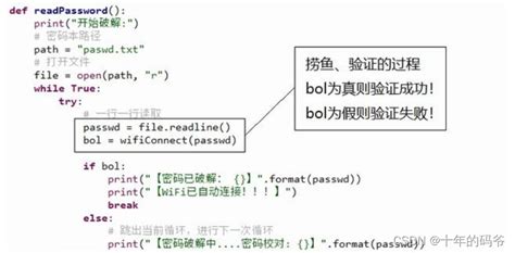 怎么用python破解wifi密码？ python轻松搞定附近wifi密码代码 csdn博客