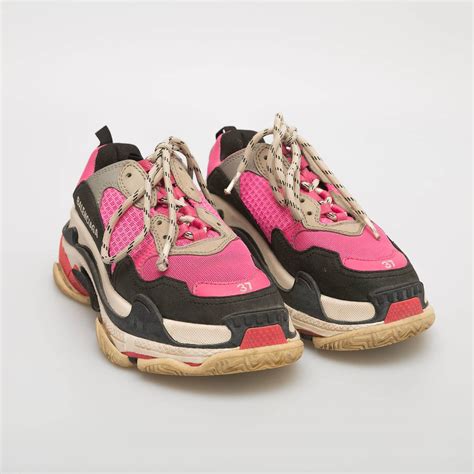 Кроссовки Balenciaga розовые, - купить за 21870 ₽ | SFS