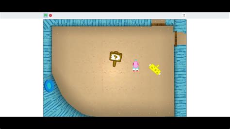 Spongebob Bfbbr But Its A 2d Game On Scratch V1 Youtube