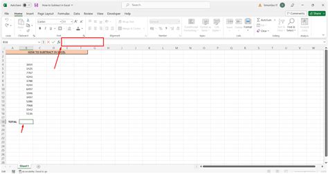 How To Subtract In Excel Solution For 4 Scenarios