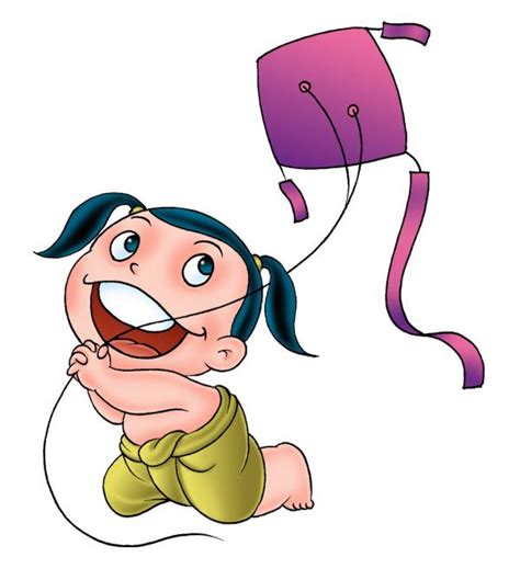 เด็กไทย เล่นว่าว ภาพเวกเตอร์ รูปกราฟฟิกลายเส้น ลายไทย ดาวน์โหลดเวกเตอร์ฟรี