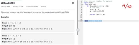 S Sakthi T Selvan On Linkedin Python Math Lcm Gcd