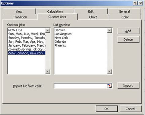 Excel Fill Series Custom List Pick From List