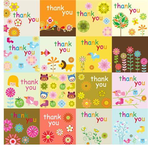 可愛いサンキュー カードの背景 Cute Thank You Card イラスト素材 Ai Eps イラストレーター