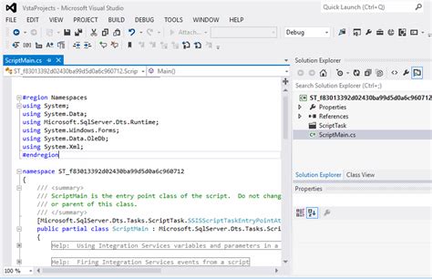 Microsoft Business Intelligence Data Toolsssis Reading Custom