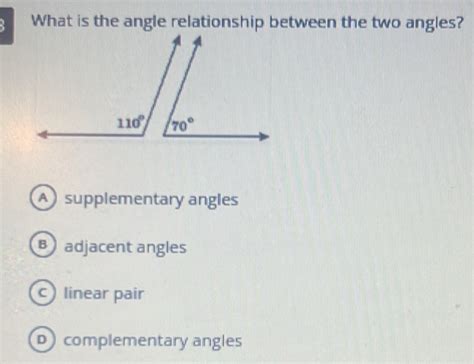 solved what is the angle relationship between the two angles a
