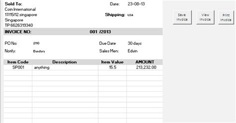 WHAT YOU GIVE TO THE WORLD LAST SECOND Invoice Generate Database Create From Excel