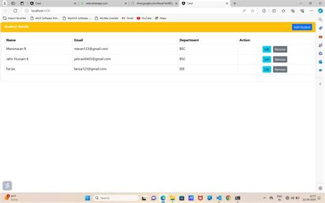 webdevelopment crud angular credosystemz jahir hussain k
