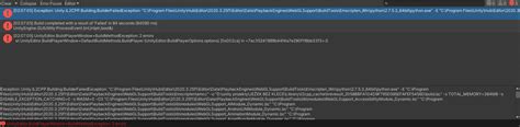 I Need To Export My School Project In Webgl But This Error Keeps