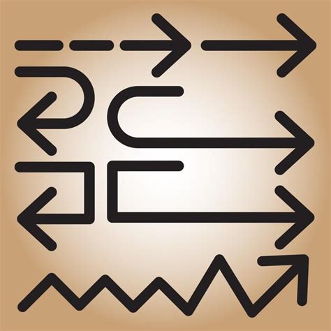 Premium Vector Set Of Rounded Arrow