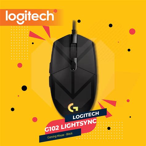 Jual Logitech G102 LIGHTSYNC Gaming Mouse Shopee Indonesia