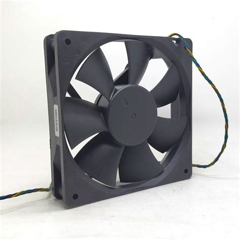 12025 12v 4 Wire Pwm Temperature Control Cpu Chassis Cooling Fan Da120 Coolingfanstore
