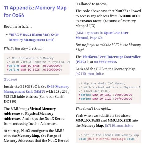 Lup Yuen Lee On Linkedin Fixing The Memory Map For Apache Nuttx Rtos