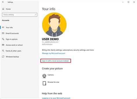How To Manage User Account Settings On Windows 10 Windows Central