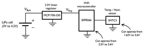 Microcontroller Is There A Better Way To Power This Circuit From A Battery Electrical