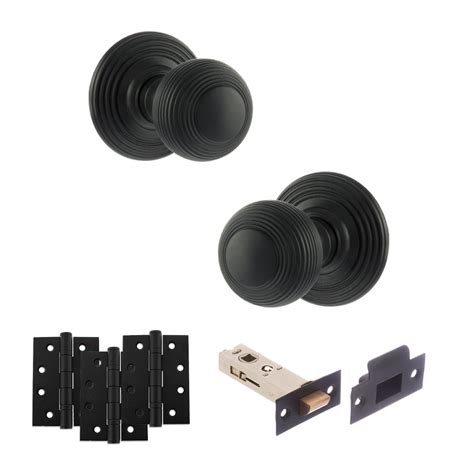 Old English Ripon Door Knob Pack Latch Set 4 Hd Latch 4 Fire Rat