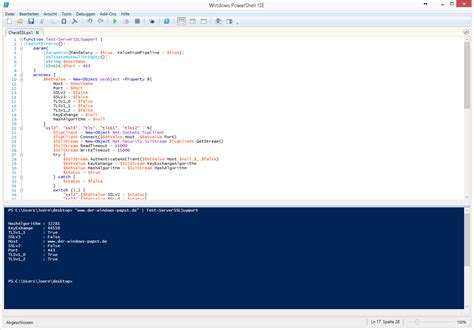 Powershell Test Serversslsupport Der Windows Papst It Blog Walter