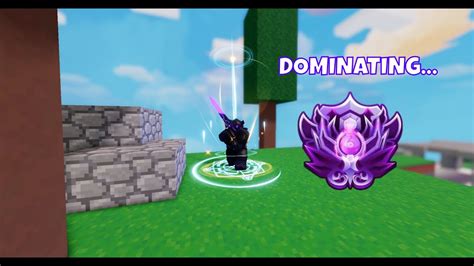 Dominating Ranked With Void Knight Roblox Bedwars S14 Youtube