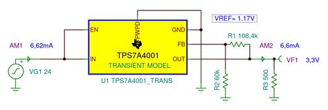 power supply tina ti simulation issue with ldo electrical