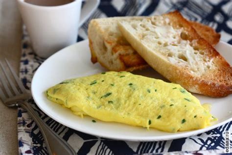 Французский омлет фото рецепт приготовления