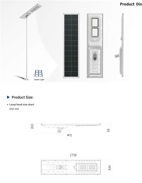 140w Highway Solar Street Light Fl 909
