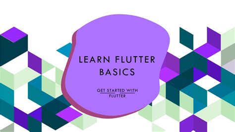 Basics Of Flutter