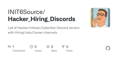 List Of Hackerinfoseccybersec Discord Servers With Hiringjobscareer