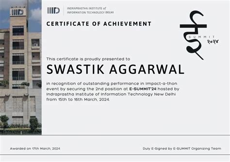 Charity Points Wins E Summit Hackathon Swastik Aggarwal Posted On The