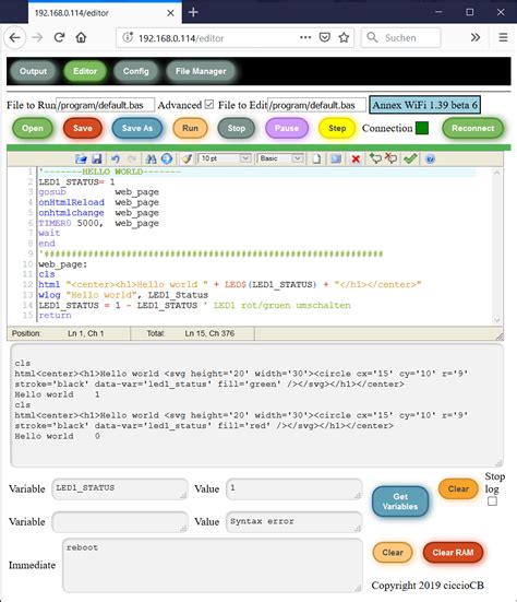 Basic Für Esp32esp8266 Elektor Magazine