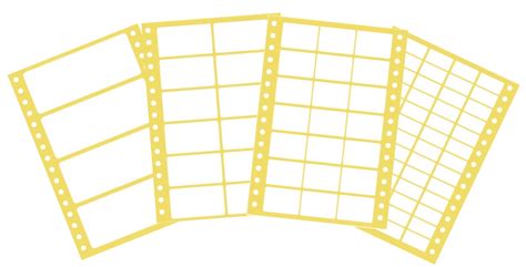 Sprocket Fed Computer Labels And Fanfold Labels Labels4u