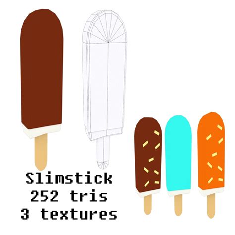 카툰 아이스크림 컬렉션 3d 모델 18 Max Fbx Obj Unitypackage Unknown Free3d