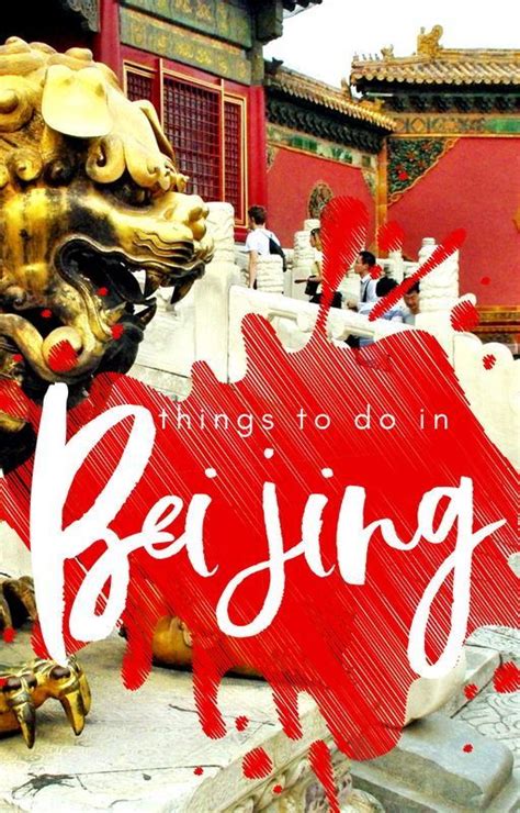 Things To Do In Beijing For Every Interest Ideas For Your China Itinerary Mapping Megan