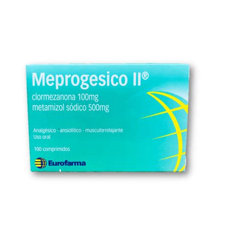 Meprogesico Ii Blíster 10 Tabletas Farmacia La Moderna Y Comisariato Del Departamento
