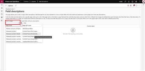 Fields Explained What Are They Really For Field Descriptions In D365 Finance And Supply Chain