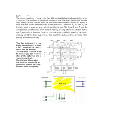Solved Can You Design This Circuit Using Logisim Or Draw It