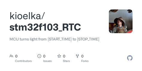 Github Kioelkastm32f103rtc Mcu Turns Light From Starttime To