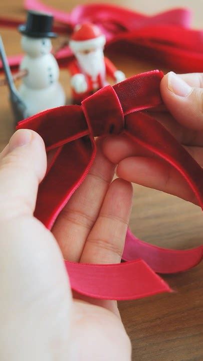 크리스마스 트리 리본 만들기 🎄 Christmas Christmastree Youtube