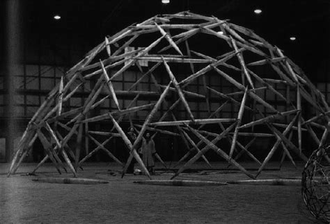 Geodesic Tensegrity Dome By Fuller In 1953 Illustration Taken From Download Scientific