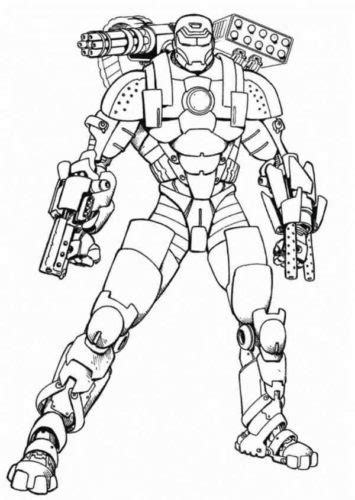 25 Free Iron Man Coloring Pages Printable Scribblefun