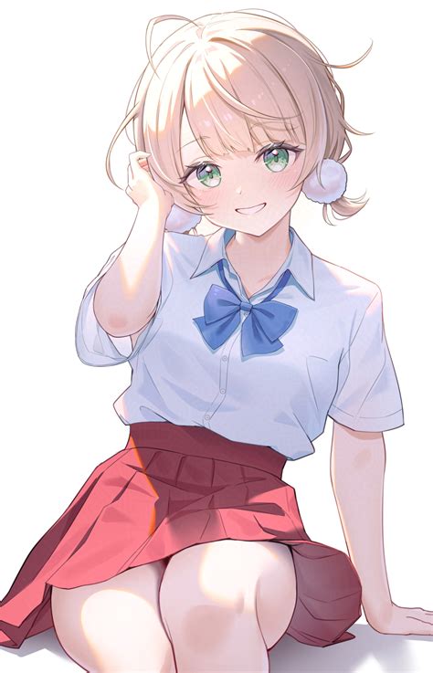 Shigure Ui Vtuber Summer Uniform Danbooru