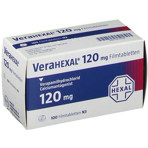 Verahexal® 120 Mg 100 St Mit Dem E Rezept Kaufen Shop Apotheke