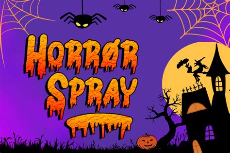 Horror Spray Font FREE Download & Similar Fonts | FontGet