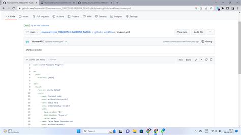 deployment ci cd pipeline for jave maven built web application