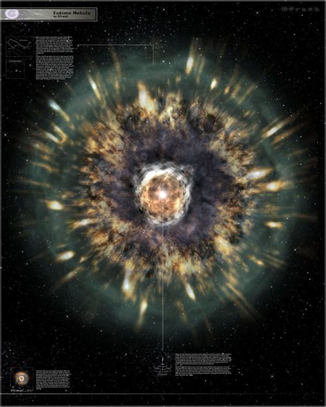 Nasa In The Blackest Night A Green Ring Nebula