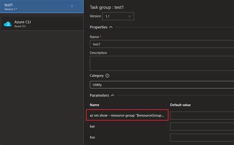 Why Is Azure Devops Services Task Group Command Interpreted As A Task