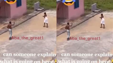 Girl Running Away From Guy